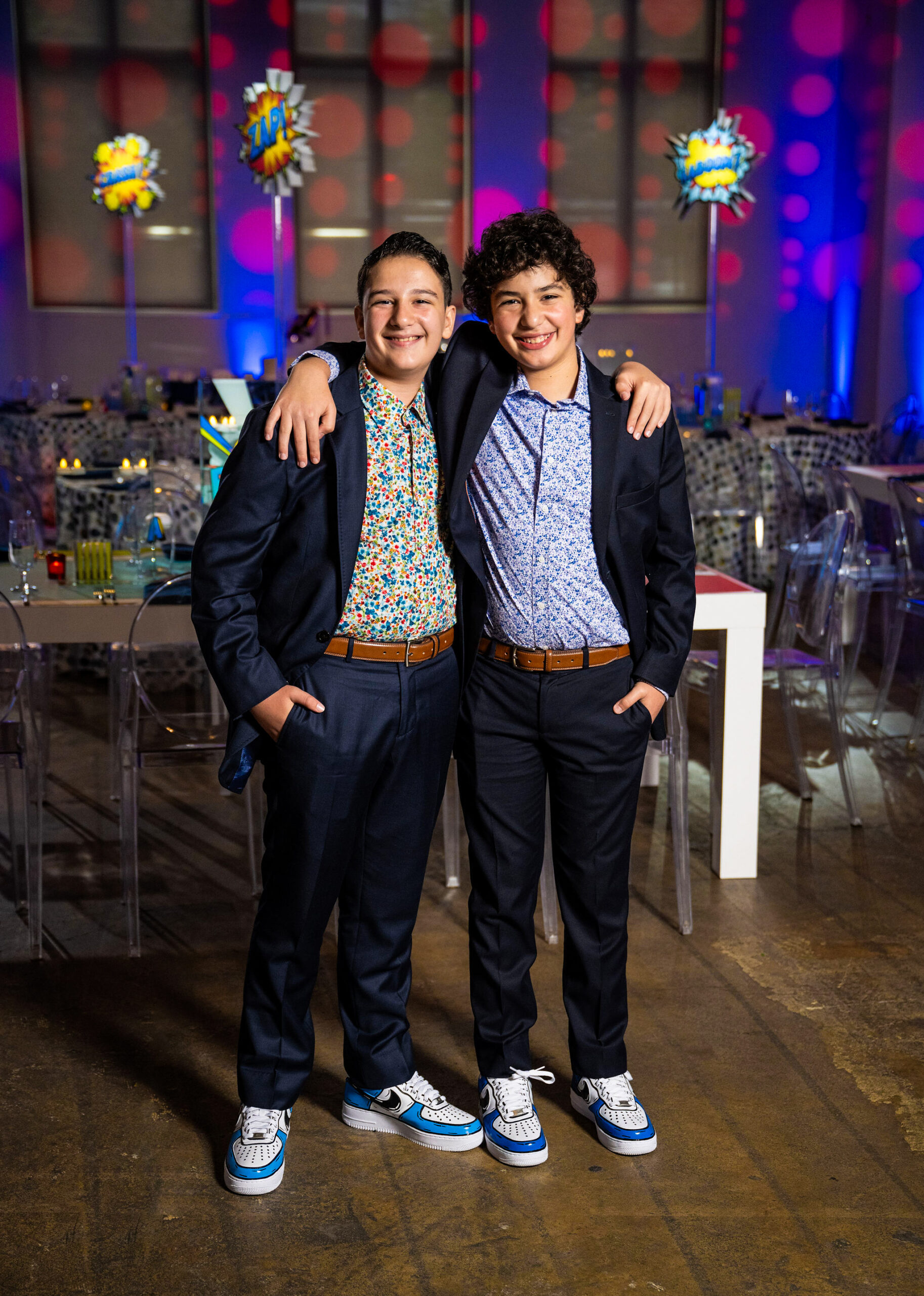Rhys & Archer's Comic Book Superhero-themed B'nai Mitzvah Party